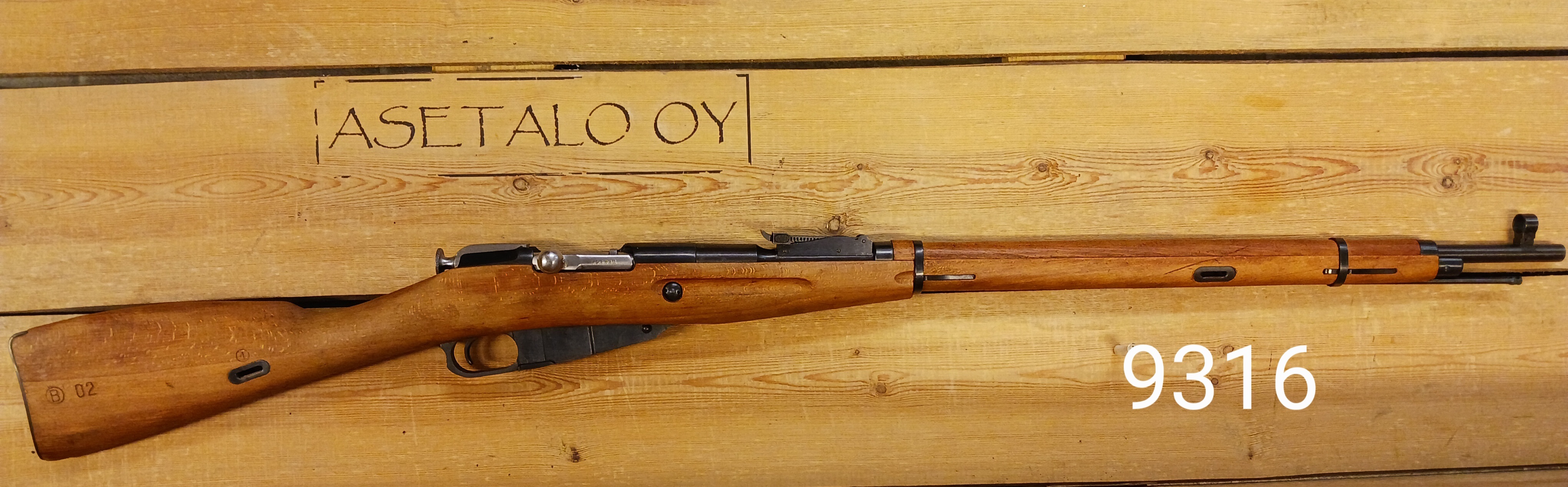 M91-30 KIVÄÄRI UNKARILAINEN 7,62X53R HYVÄ - Asetalo